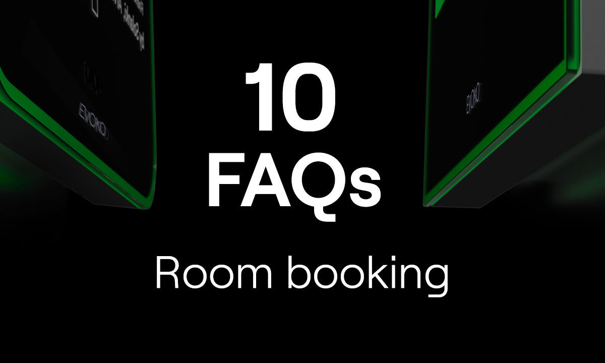 10 questions and answers about room booking | Biamp Evoko